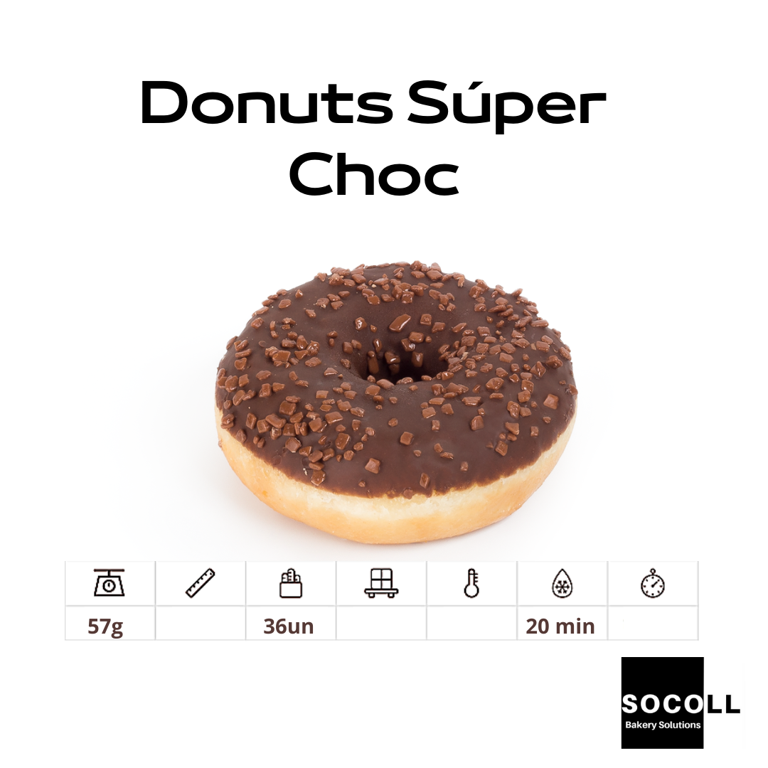 Donuts Súper Choc 57g :: www.socoll.cl